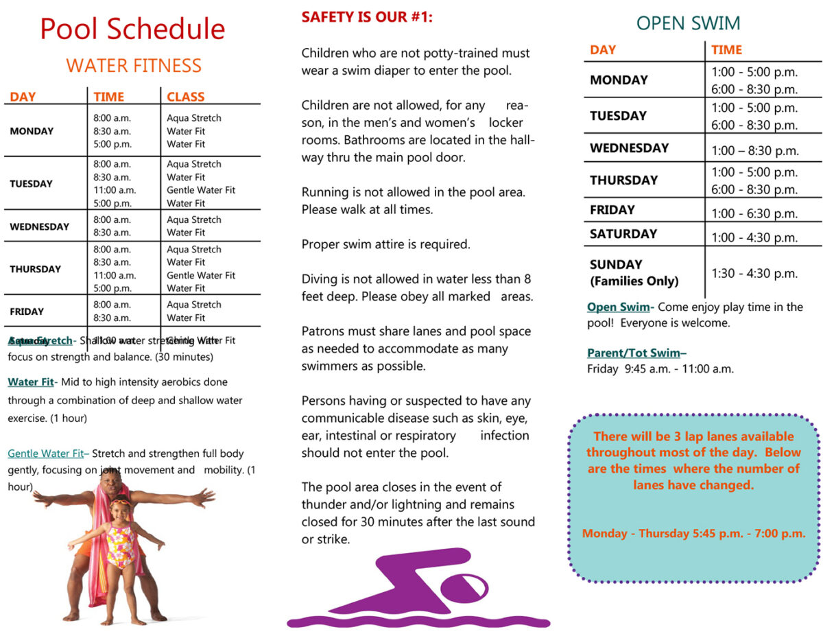 Schedule - Greene County YMCA